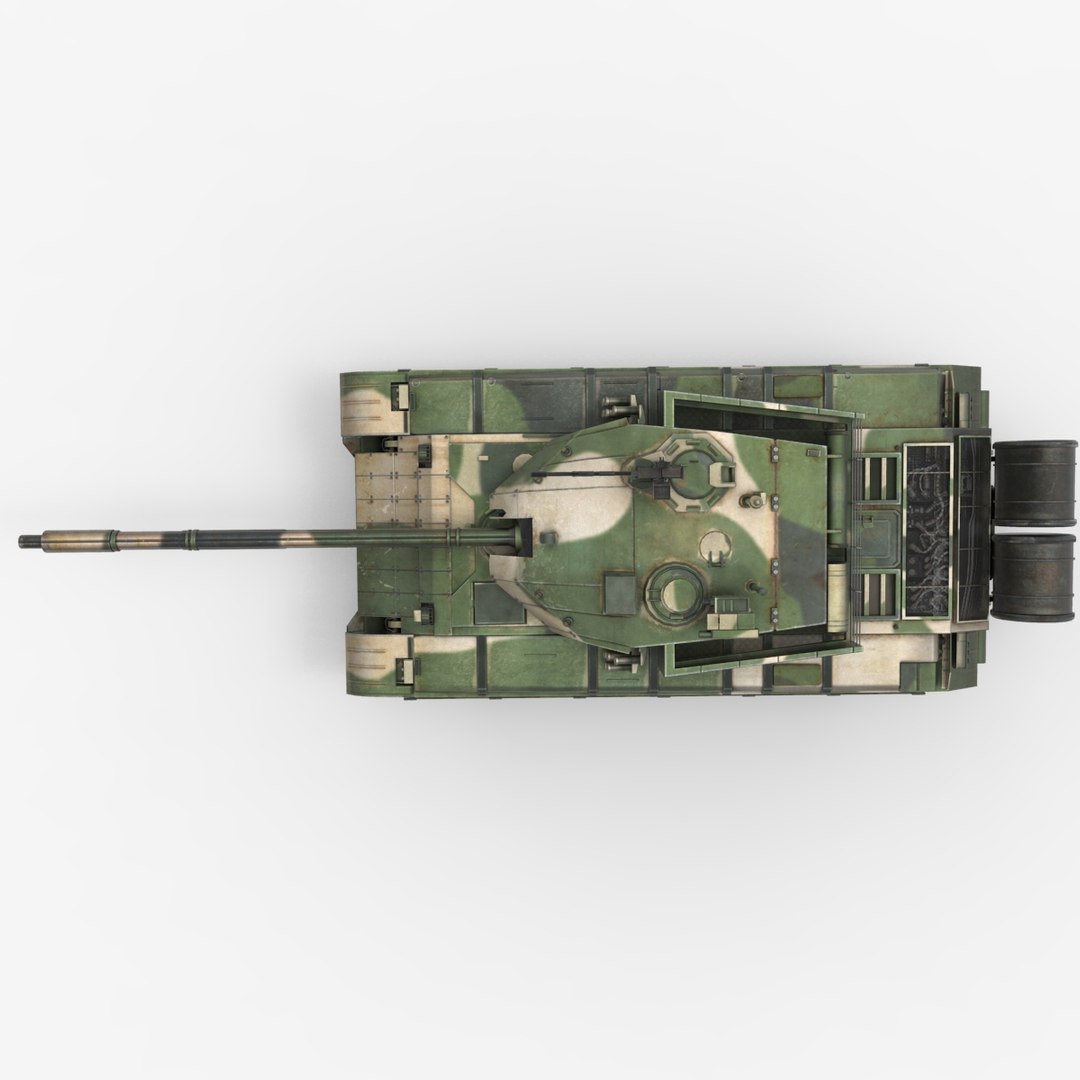 3d Model Wz-123 Tank
