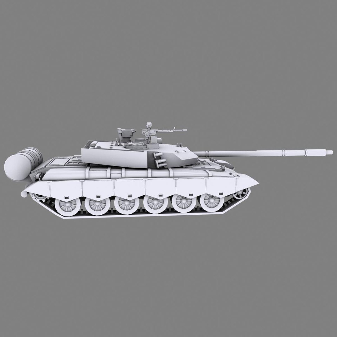 3d Model Wz-123 Tank