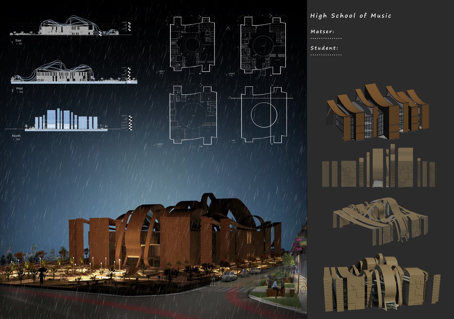 3D Revit School Music Model - TurboSquid 1472519