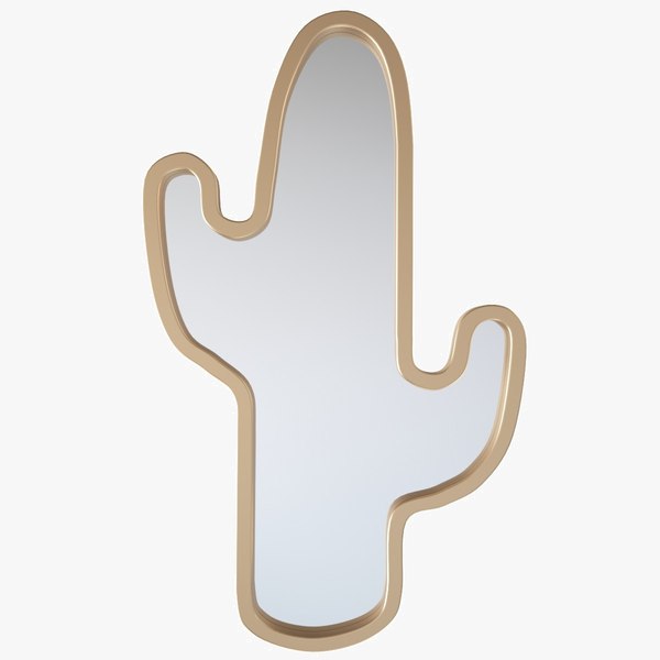 modelo 3d Espejo Cactus Placa La Redoute - TurboSquid 2176707