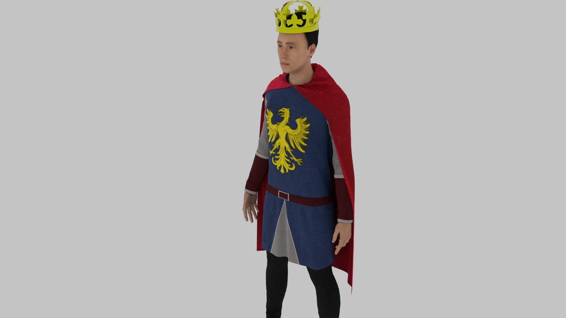 King Character 3D Model - TurboSquid 1971055