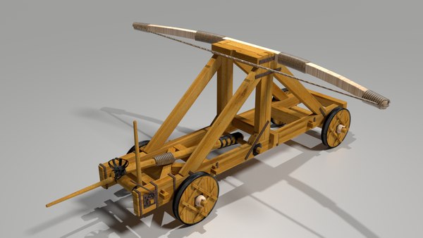 modelo 3d catapulta - TurboSquid 1281539