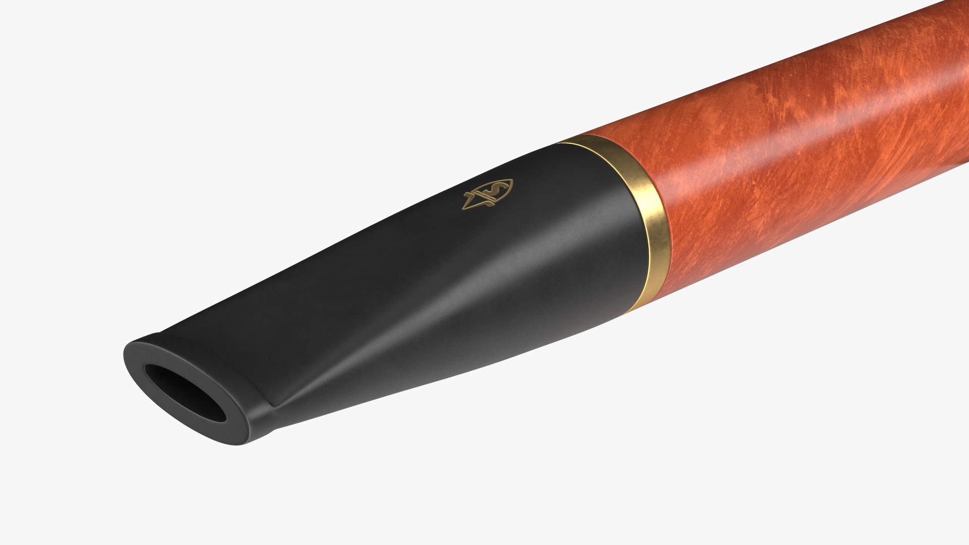 Short Cigarette Holder Dark 3D Model - TurboSquid 2211521