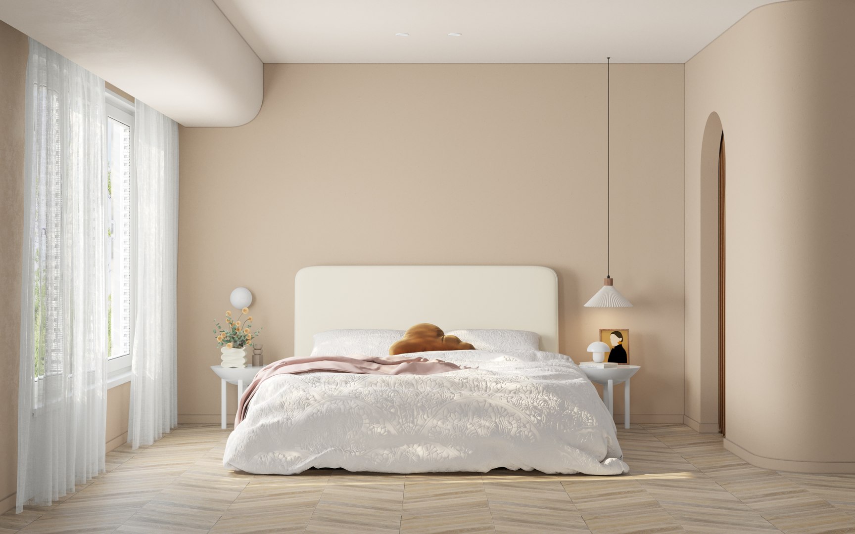 Modern residential indoor 3 d model 3D model - TurboSquid 2044148