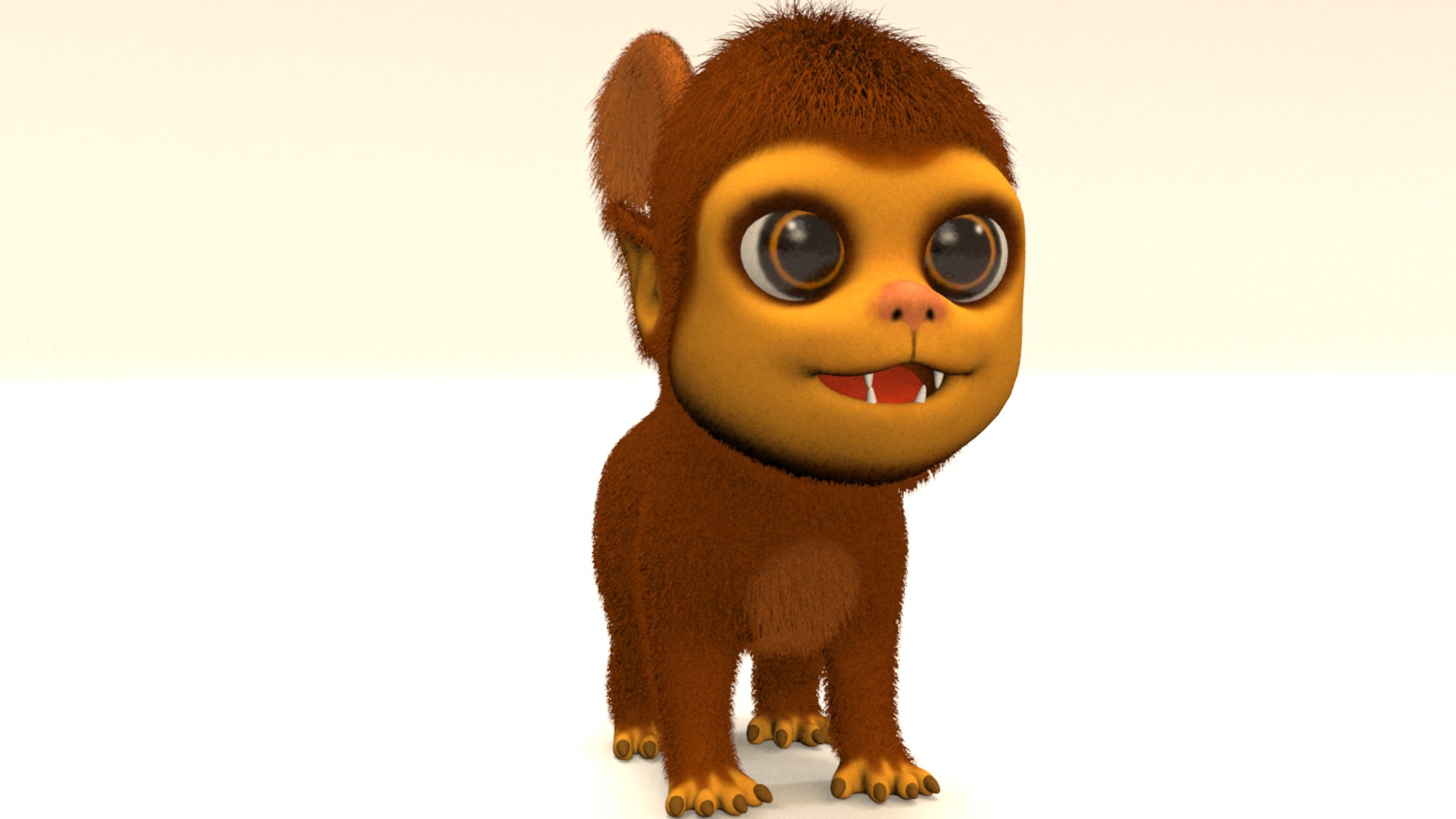 Rigged Fur Animation 3D Model - TurboSquid 1597877