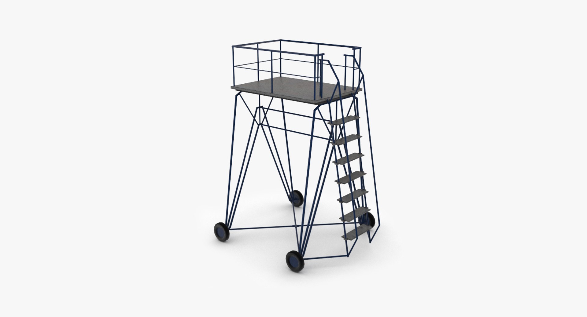 Airfield Ladder 3D - TurboSquid 1377319