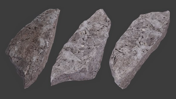 스캔 된 구조물 데브리스 팩 3D 모델 - TurboSquid 1321517