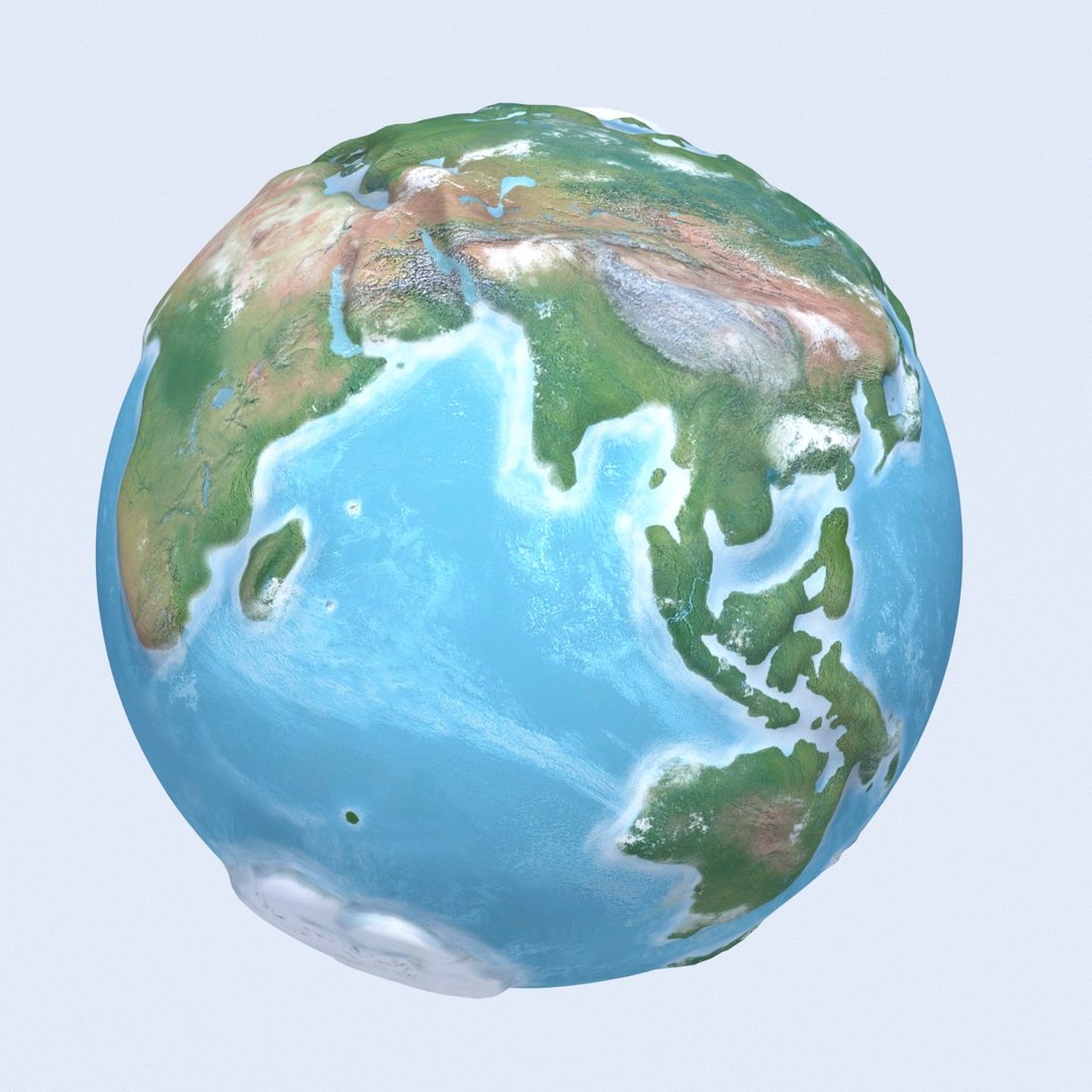 3D Planet Earth Model - TurboSquid 1254373