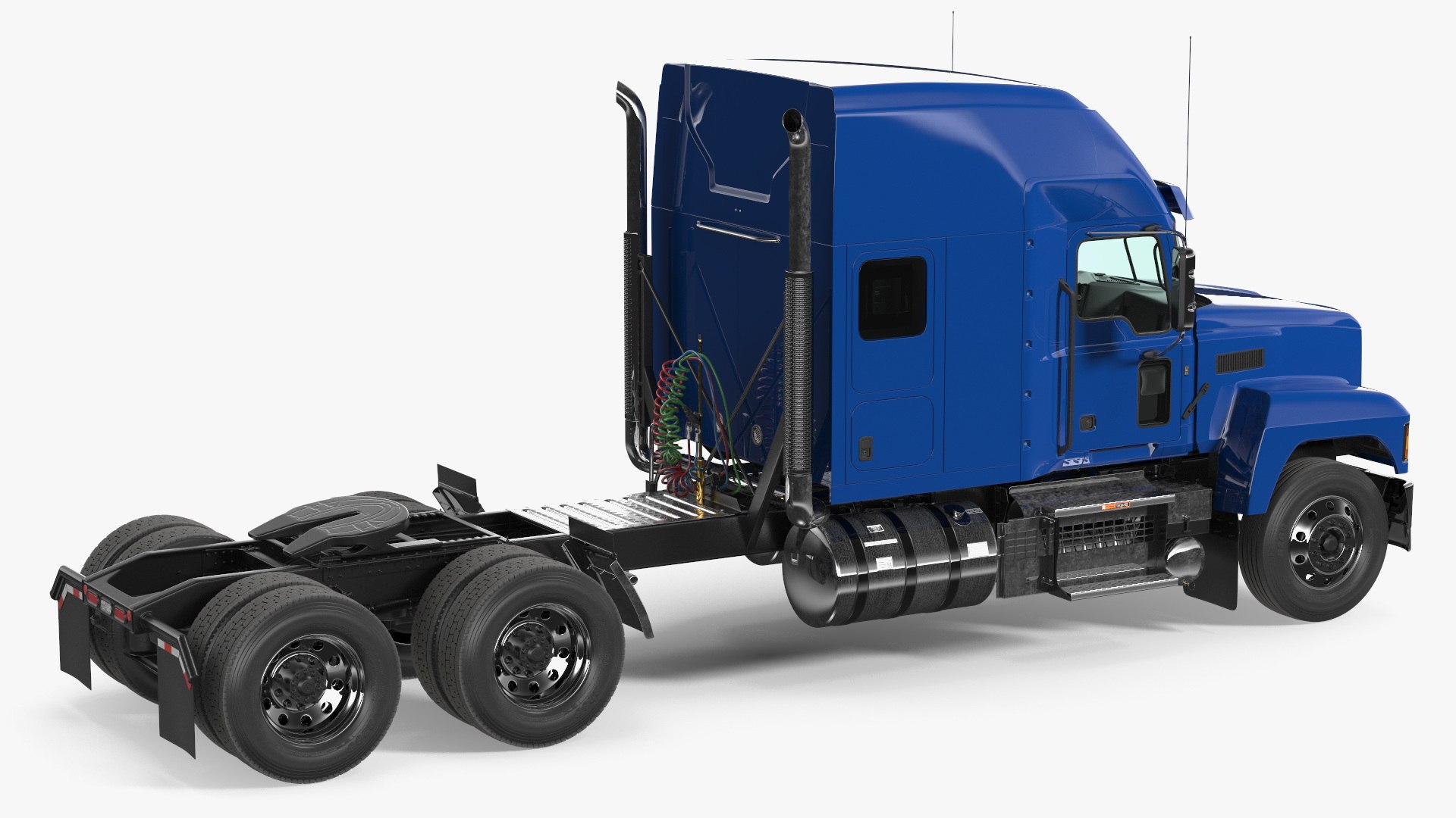 2025 Semi Truck Blue 3D Model - TurboSquid 2327215