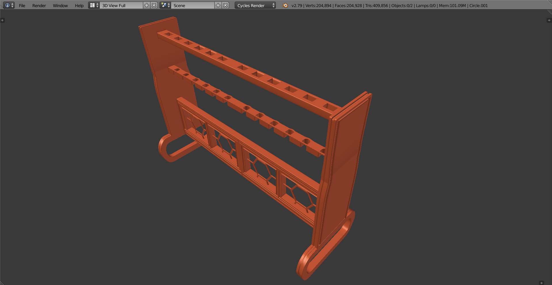 Weapon Rack Mk 2 Model - TurboSquid 1376778