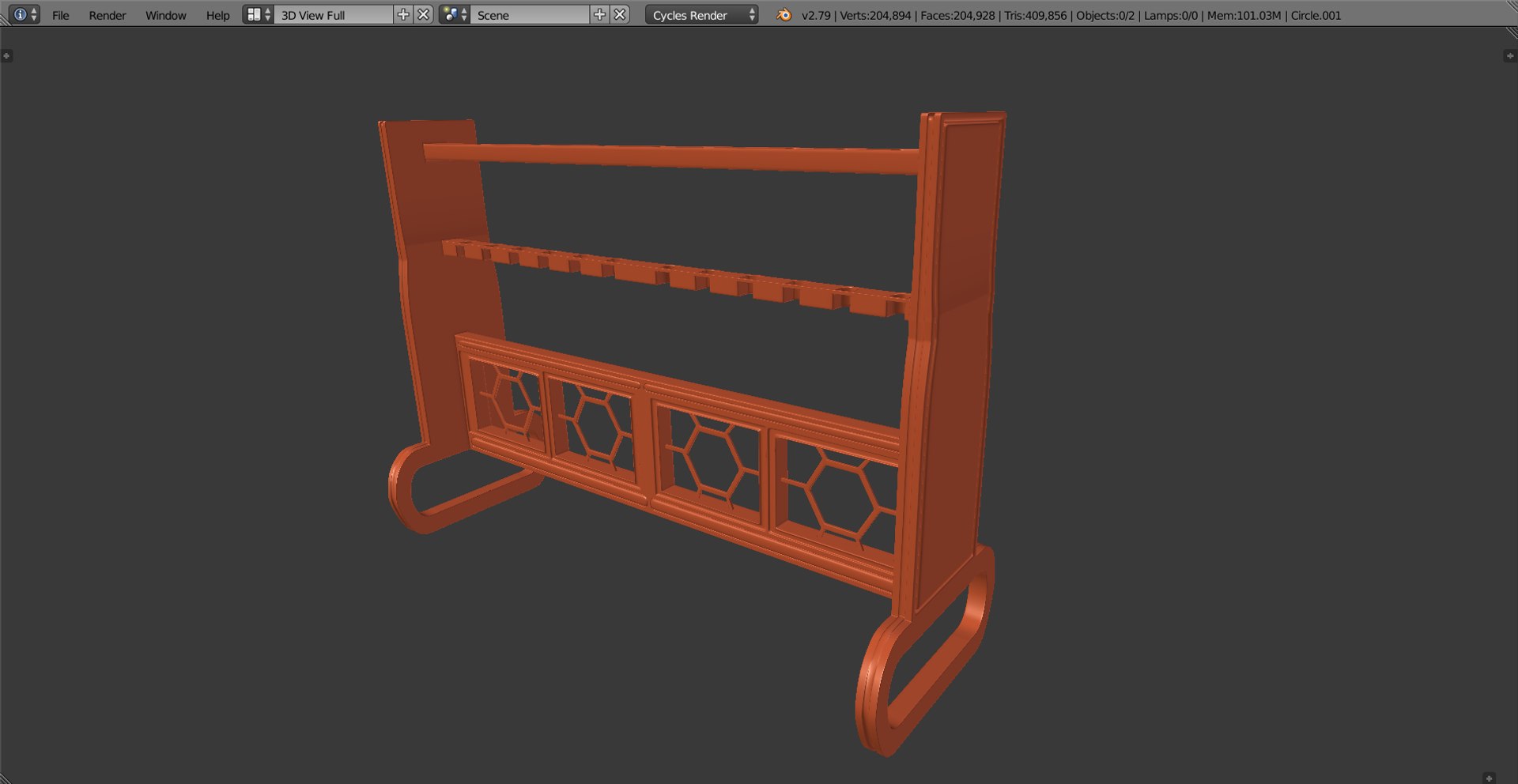 Weapon Rack Mk 2 Model - TurboSquid 1376778