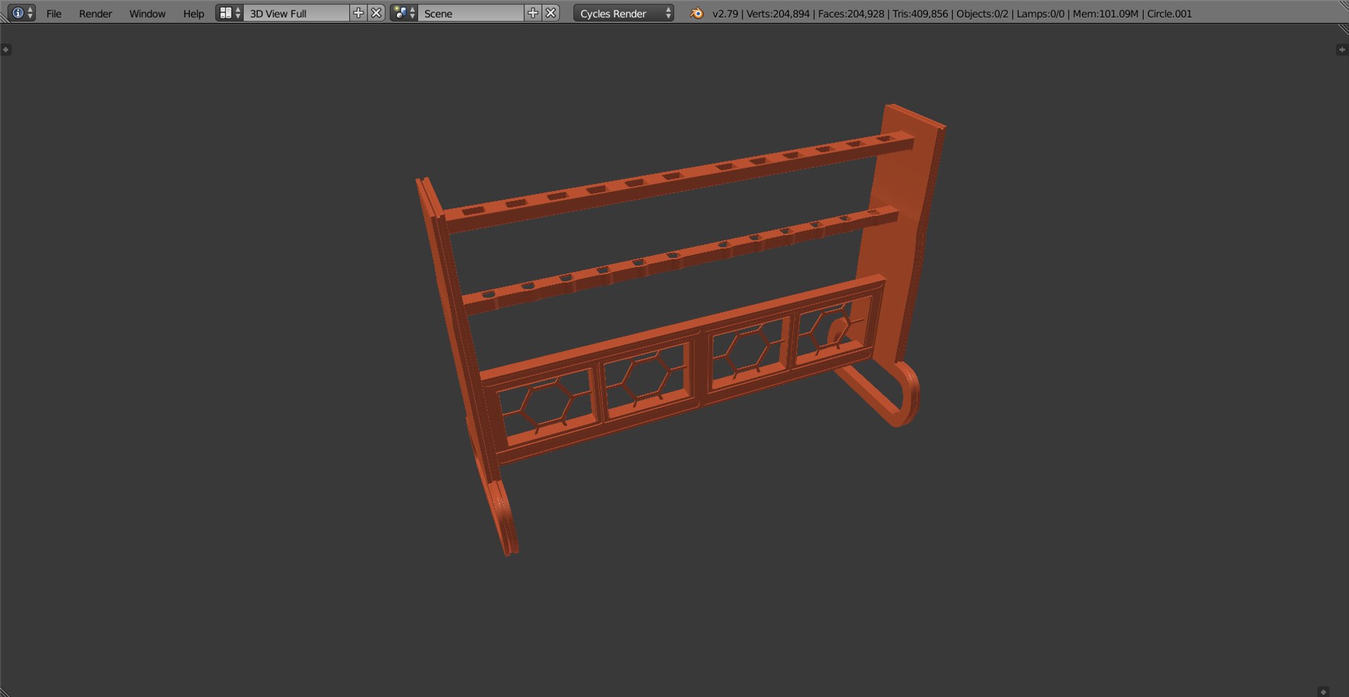 Weapon Rack Mk 2 Model - TurboSquid 1376778