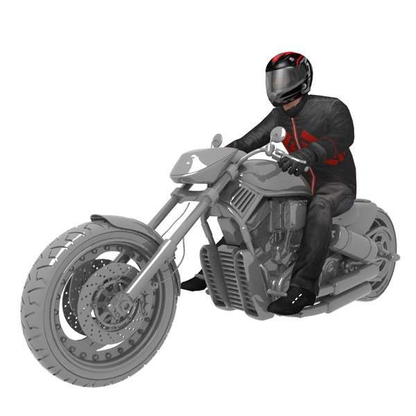 Pack rigged biker 3D model - TurboSquid 1356779