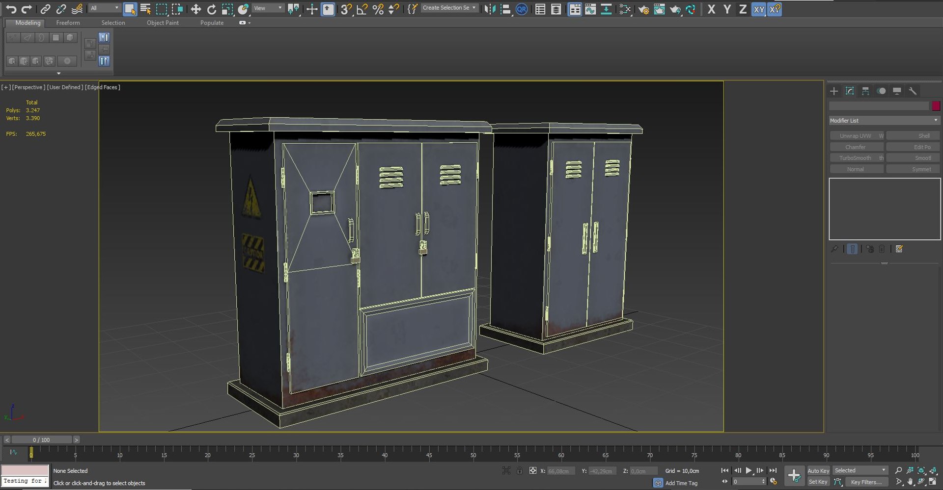 3D Electric Switch Box Model - TurboSquid 1557558