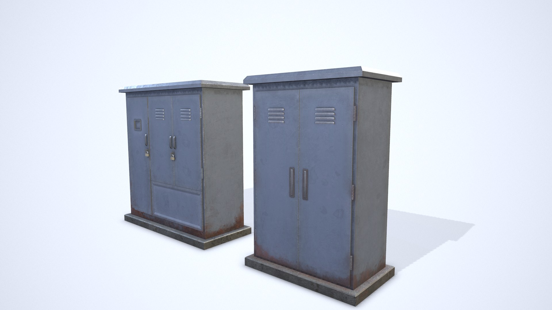 3D Electric Switch Box Model - TurboSquid 1557558