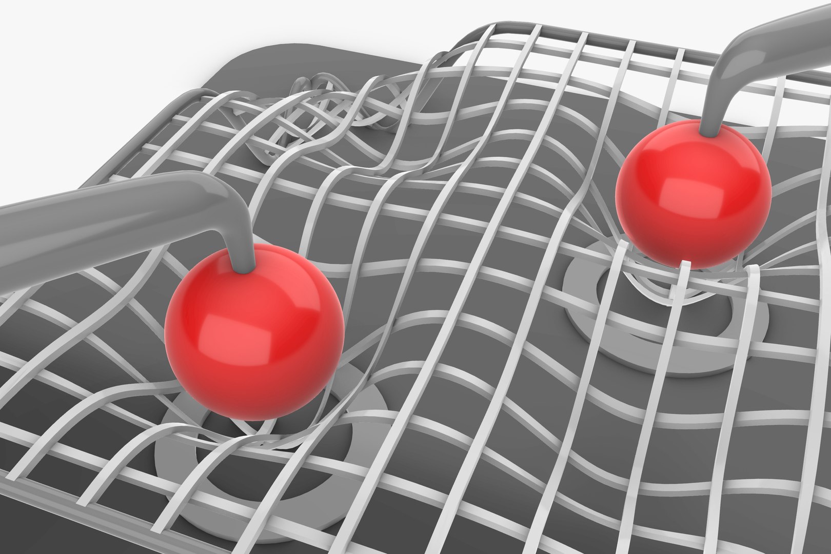 Scifi Wavy Beams Structure 3D Model - TurboSquid 1968707