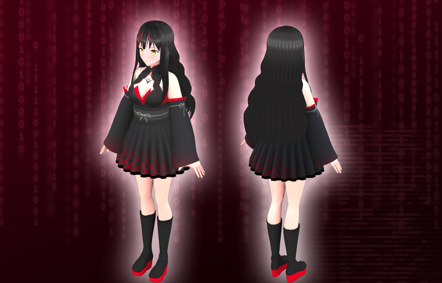 3D Celine Original - Anime Style - TurboSquid 1776249