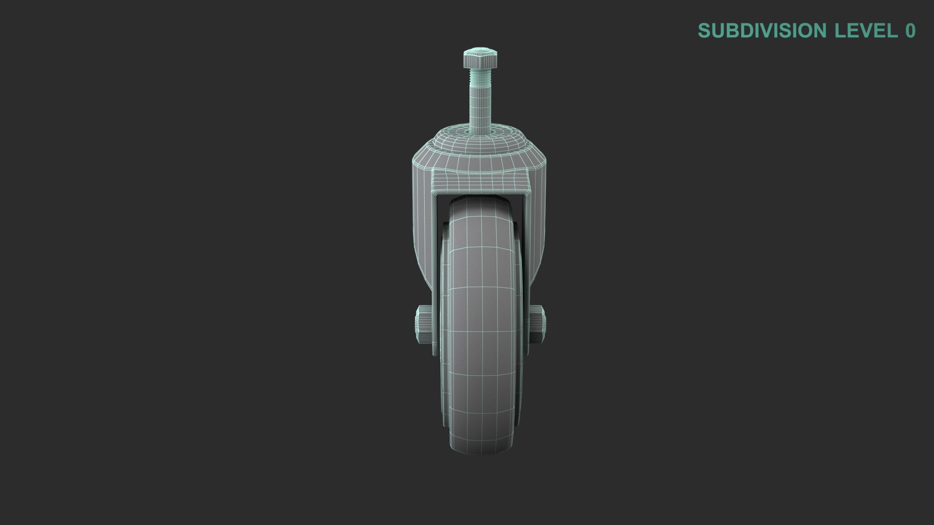 Caster Wheel 3D Model - TurboSquid 2183834