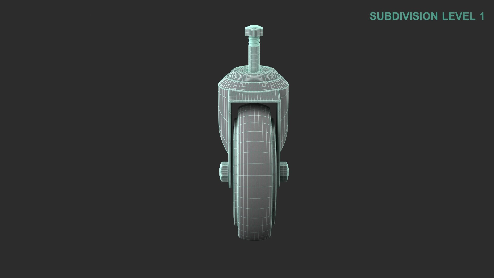 Caster Wheel 3D model - TurboSquid 2183834