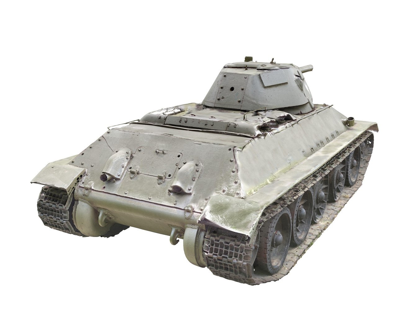 Old Tank Scan 3D Model - TurboSquid 1765130