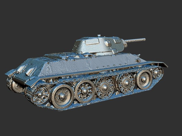 Old Tank Scan 3D model - TurboSquid 1765130