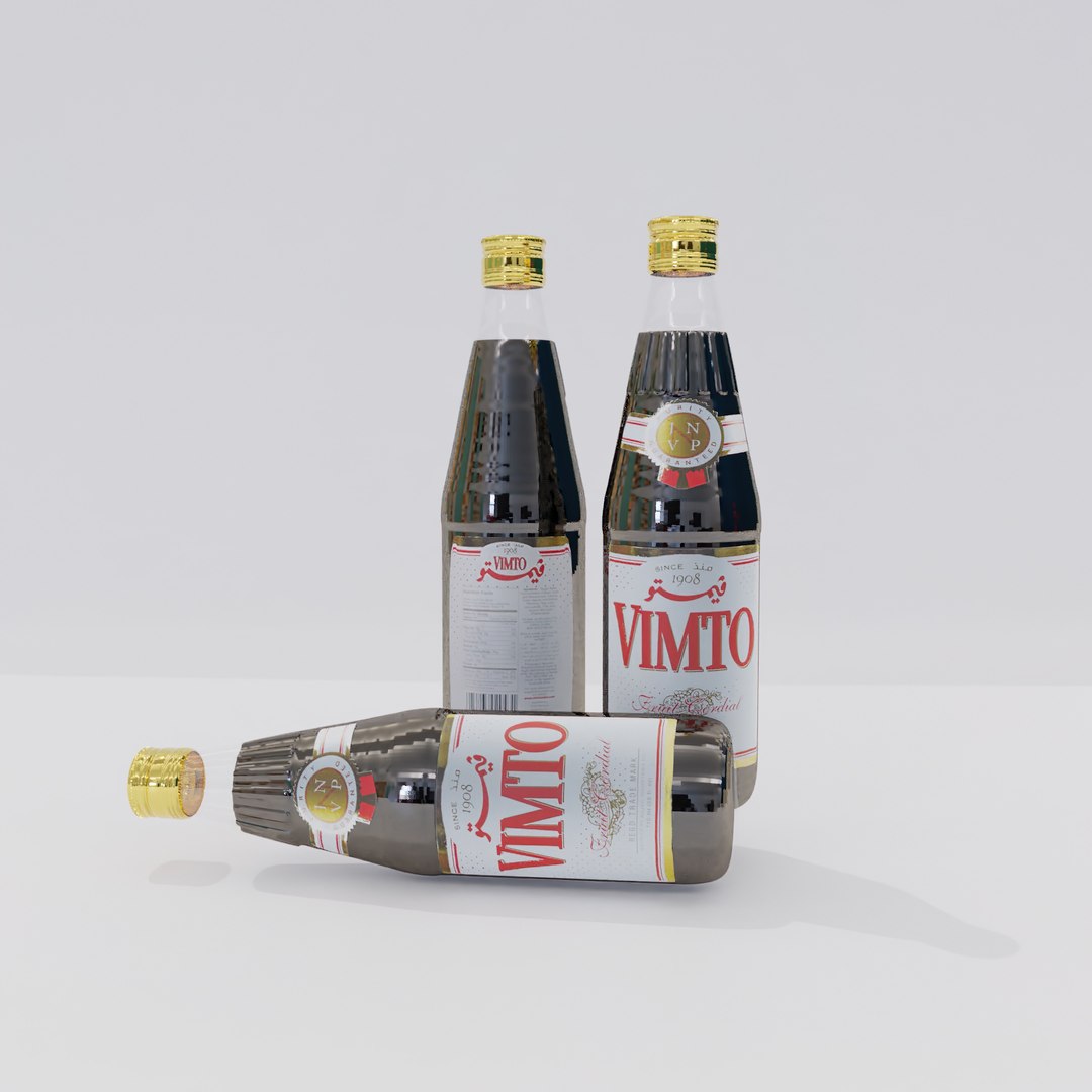 Vimto Juice Model - TurboSquid 2039269