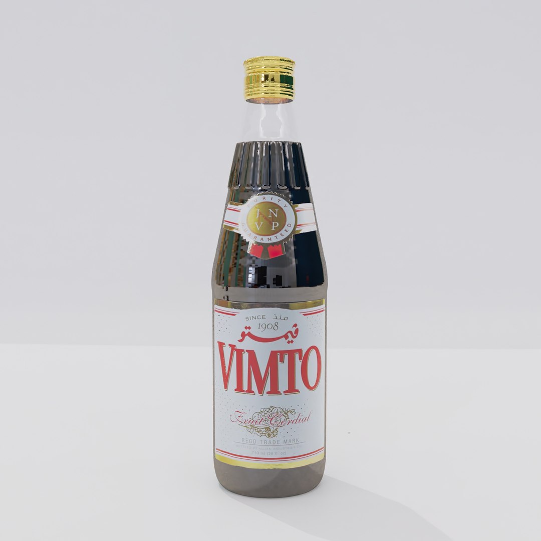 Vimto Juice Model - TurboSquid 2039269