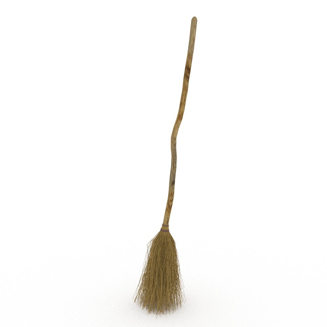 Besom Broom Equipment 3ds