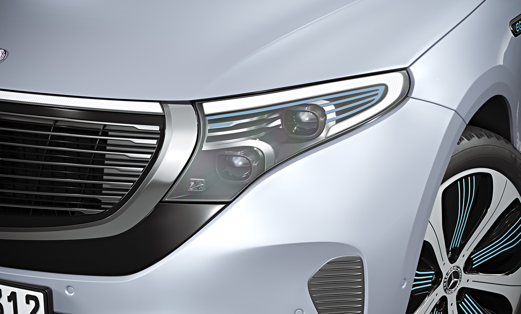 2020 Mercedes-benz Eqc 3D - TurboSquid 1400127