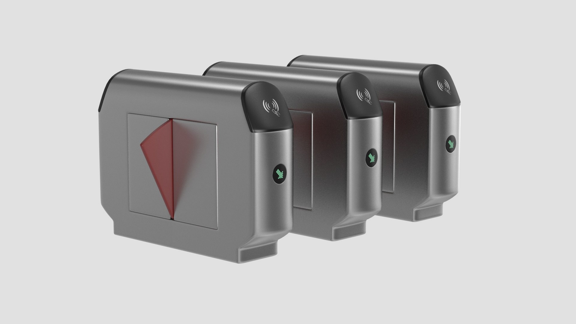 Subway Security Barrier Gate System Magnetic Card Turnstile Access ...