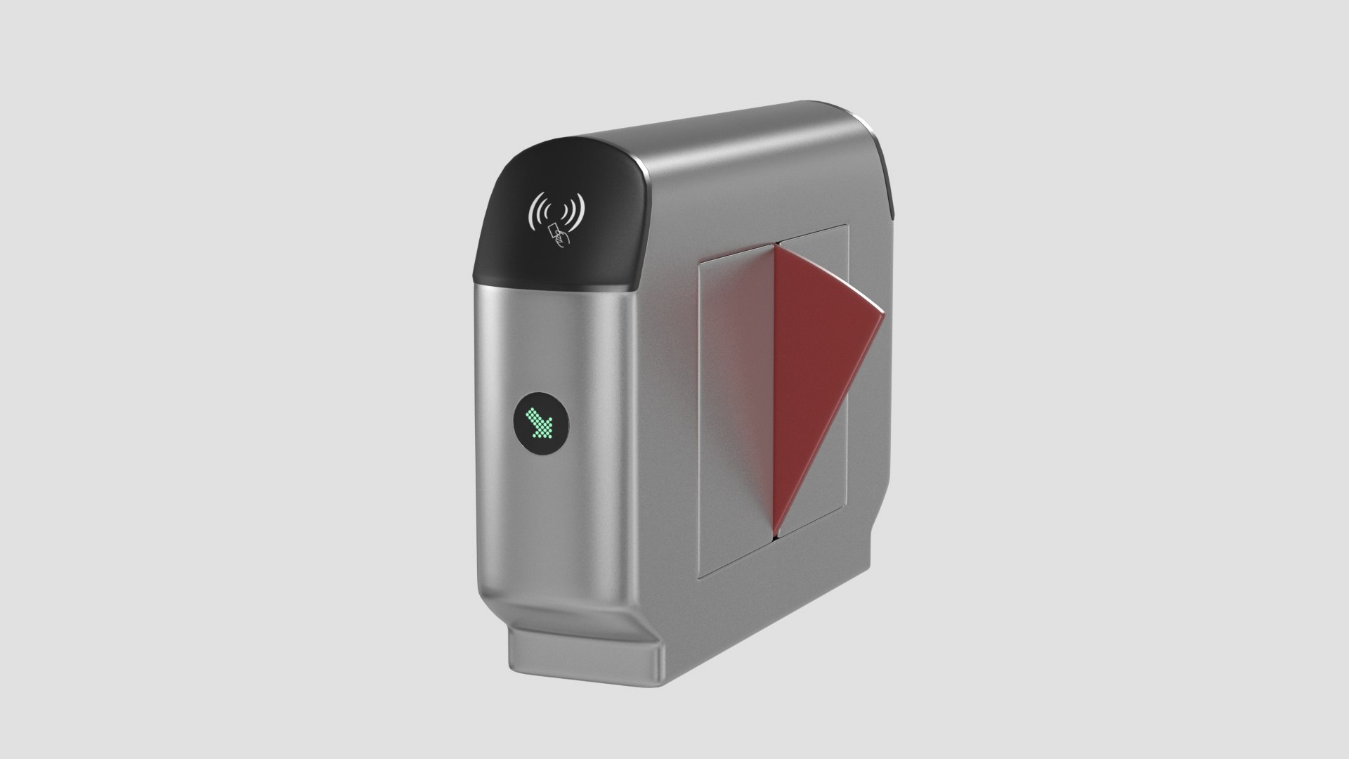 Subway Security Barrier Gate System Magnetic Card Turnstile Access ...