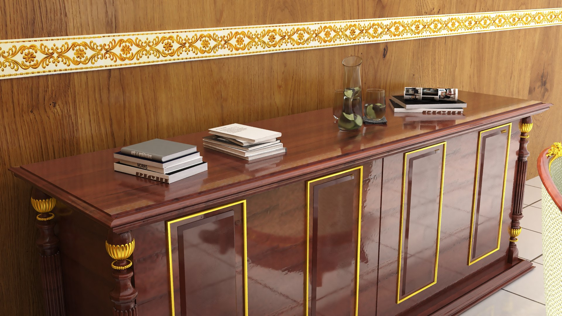 President Office 4K 3D Model - TurboSquid 2382575