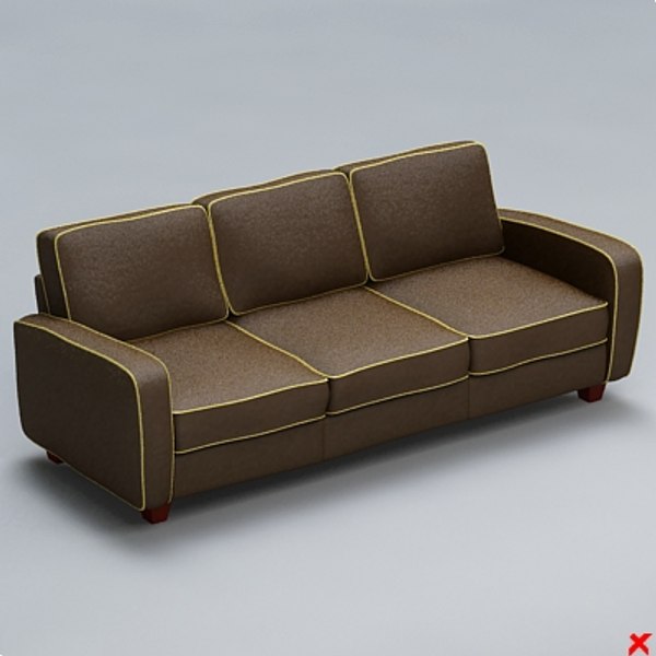 3d model of sofa