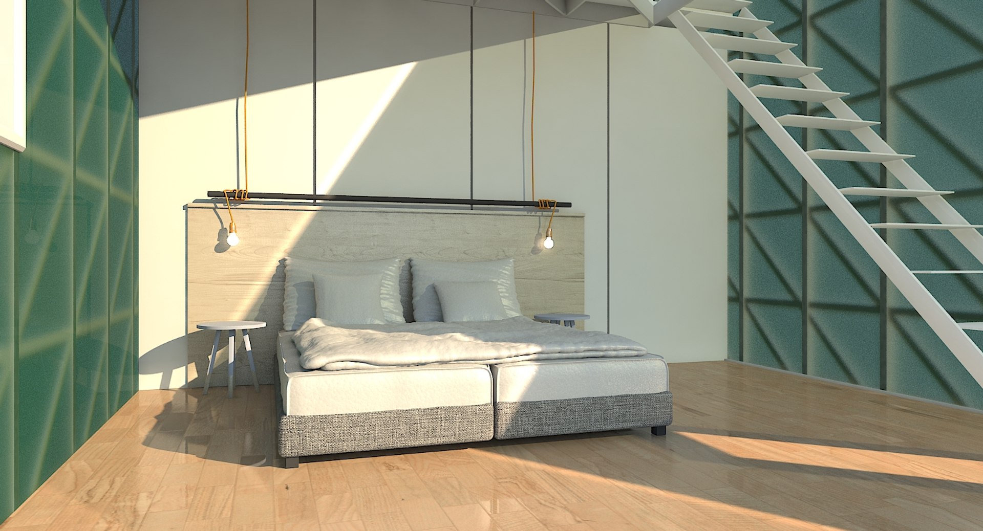 3D Stories Loft Scene Model - TurboSquid 1243515