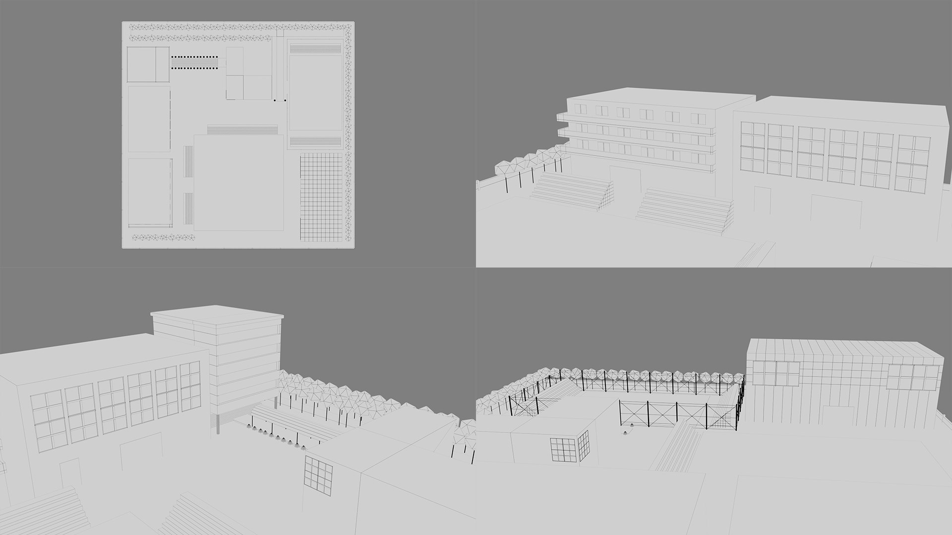 3D School Diorama - TurboSquid 2027001