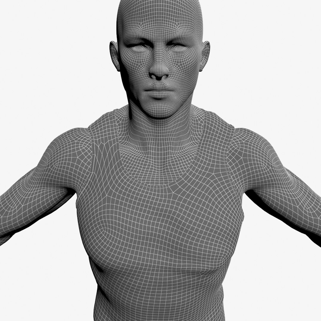 3D Athlete Character Model - TurboSquid 1273014