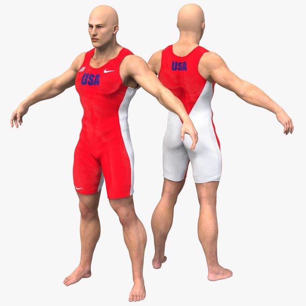 Track And Field Athlete 3D Models for Download | TurboSquid