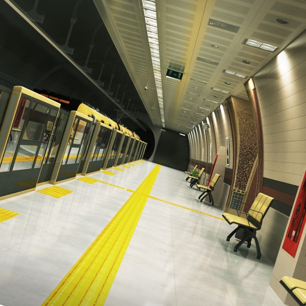 3D Metro Models | TurboSquid