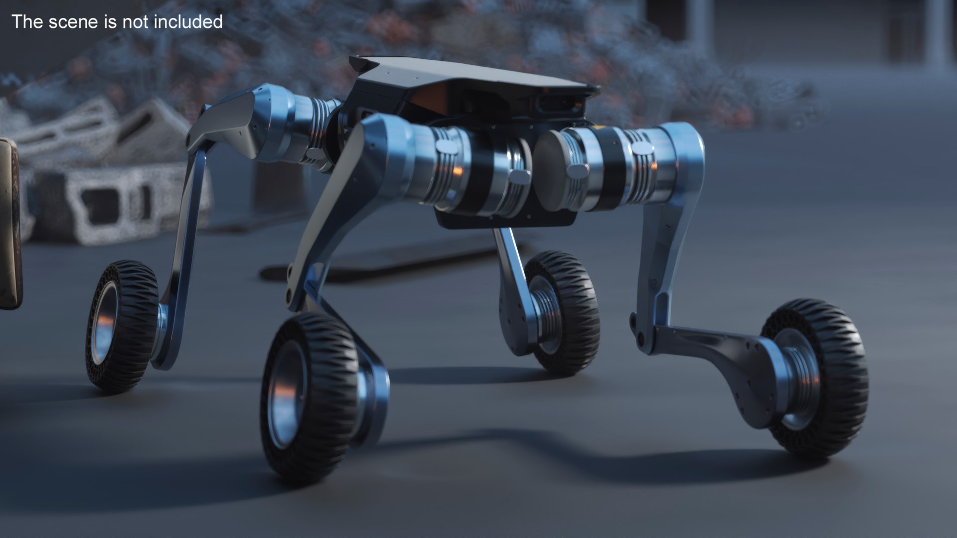 Lynx Multi Terrain Robot Dynamic Descent Pose 3D - TurboSquid 2378205