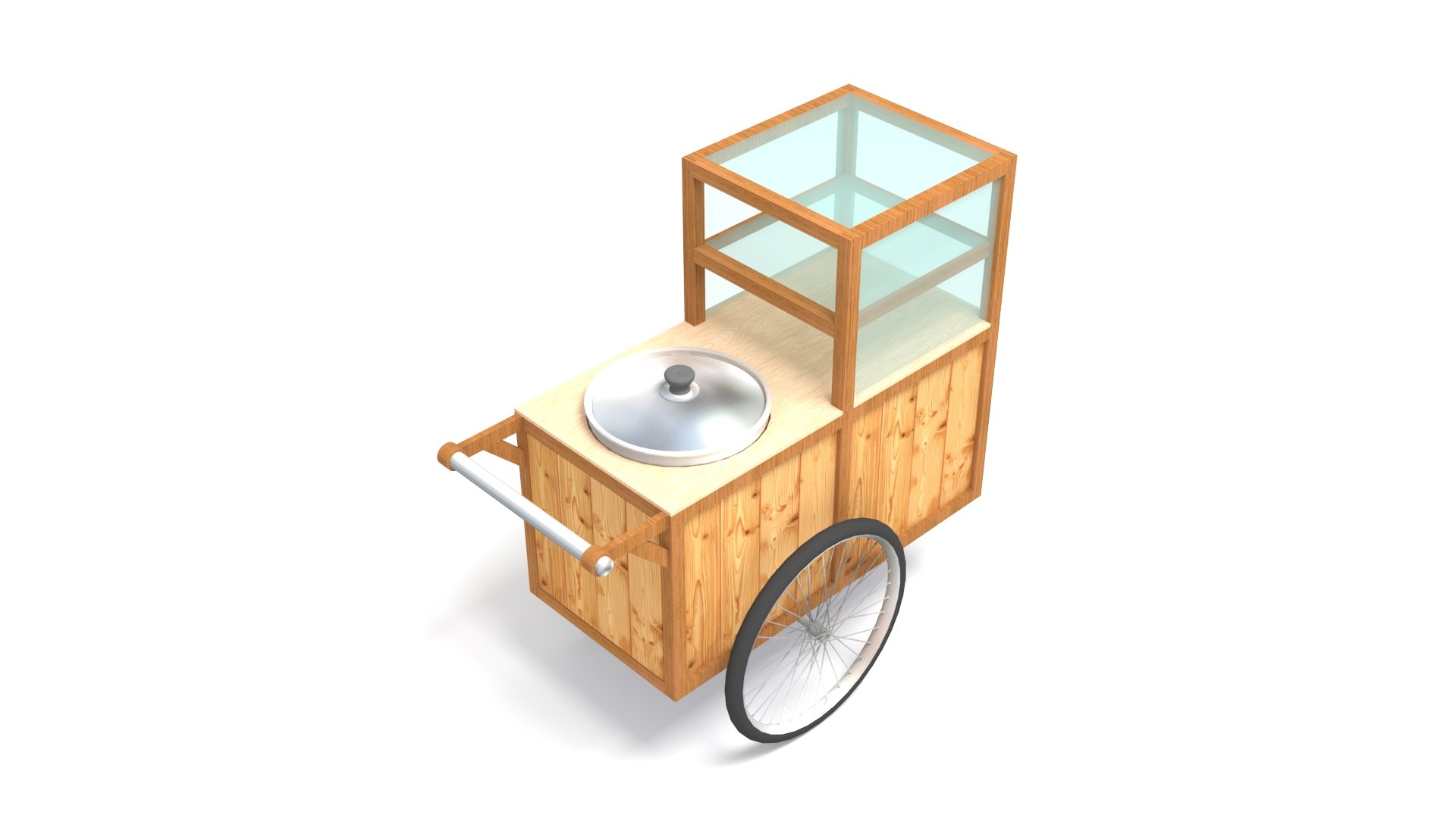 3D Sell Cart Portable - TurboSquid 1778068