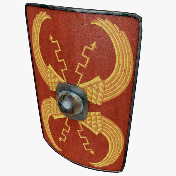 3D roman scutum model - TurboSquid 1543939