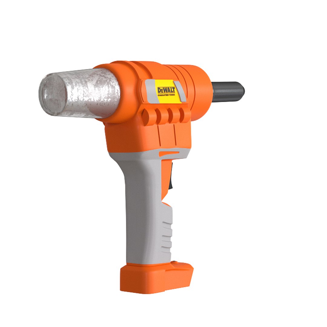 Riveter Industrial Tool 3D Model - TurboSquid 1510503