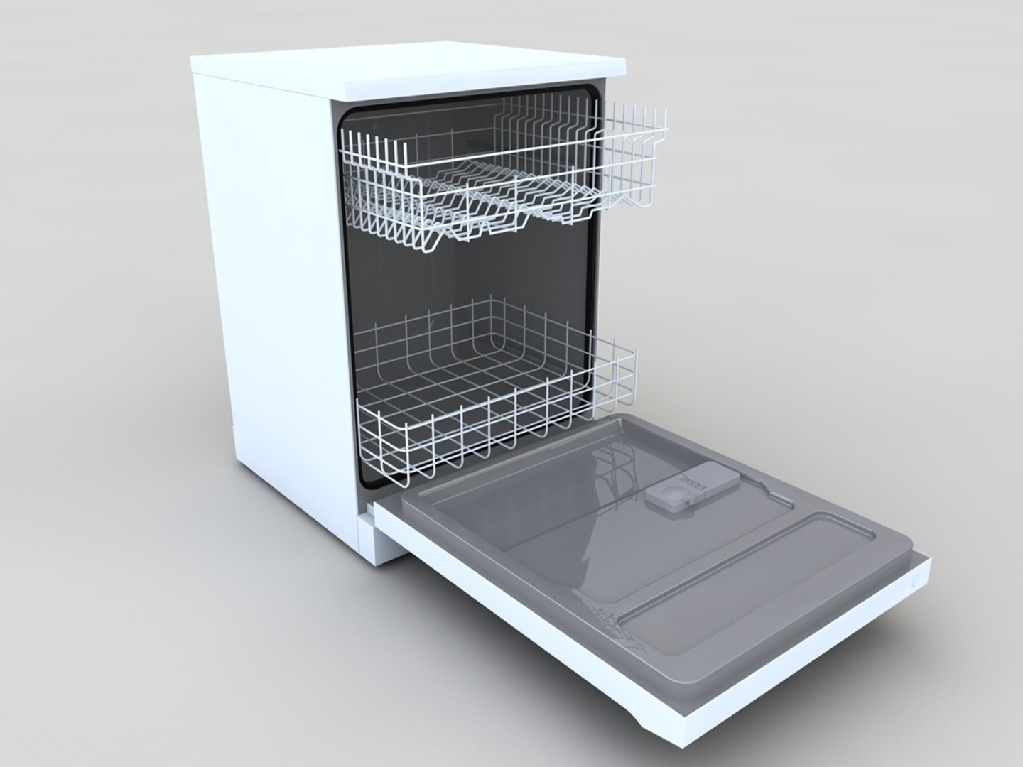 Dishwasher Dish Washer 3d 3ds