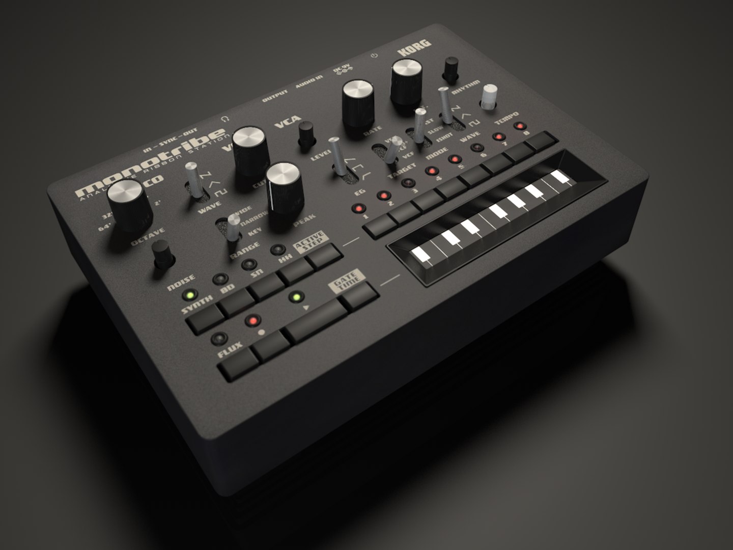 3D Korg Monotribe - TurboSquid 1280156