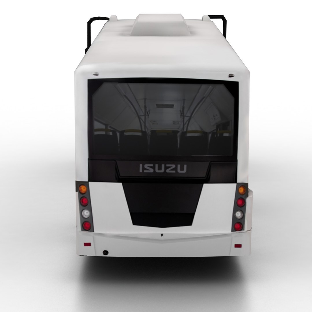 3d Obj Isuzu Citibus City Bus