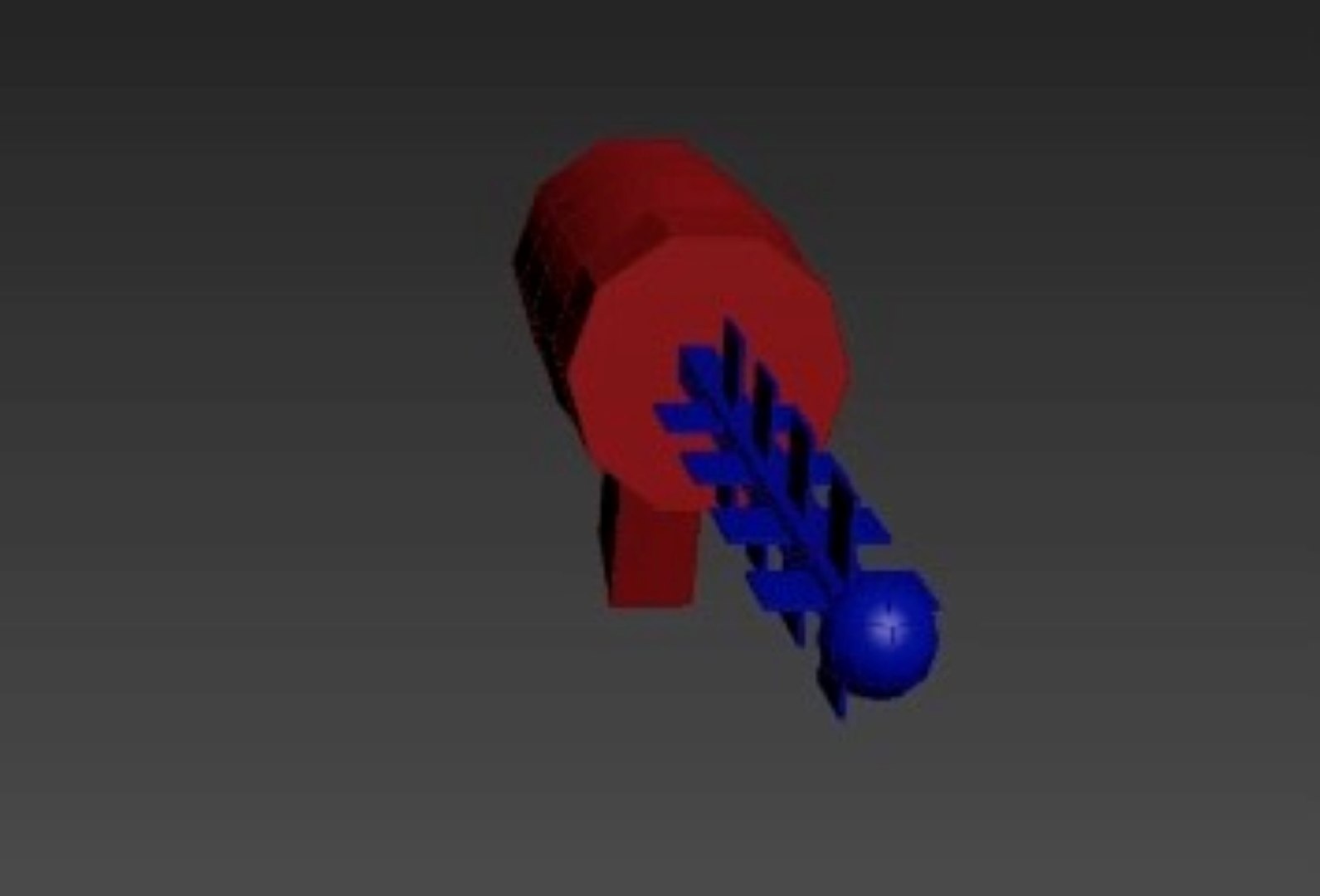 Low Poly Raygun Model 2 Model - TurboSquid 2274771