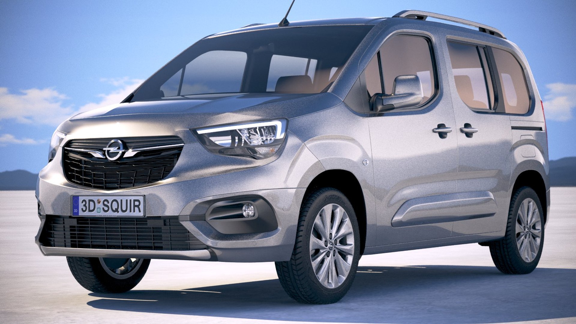 3D Opel Combo Life Model - TurboSquid 1281791