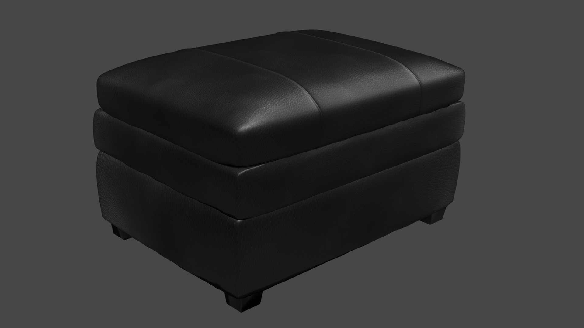3D Chair Ottoman - TurboSquid 1387766