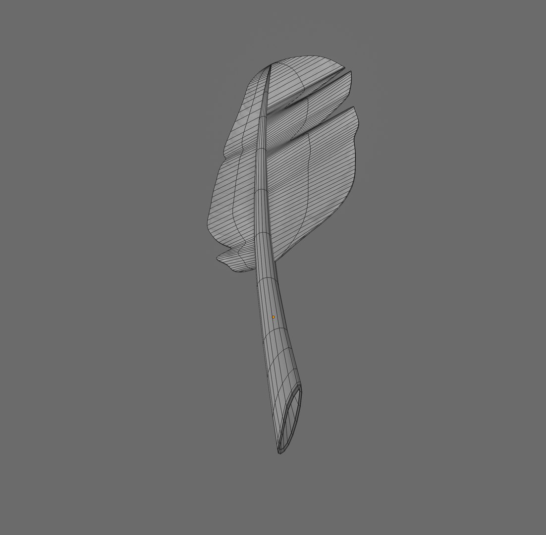 3D Quill Model - TurboSquid 1663207