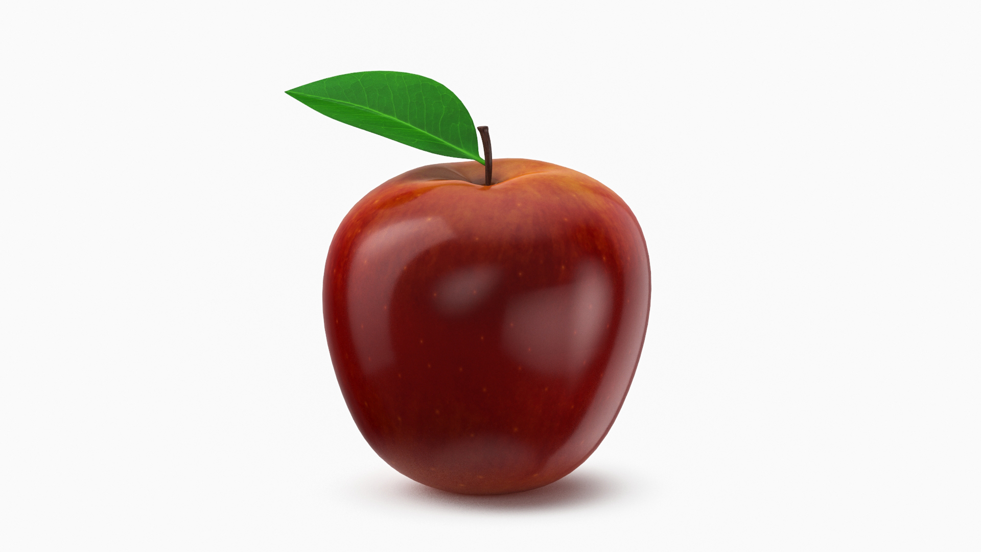 3D model Red Apple - TurboSquid 2037053